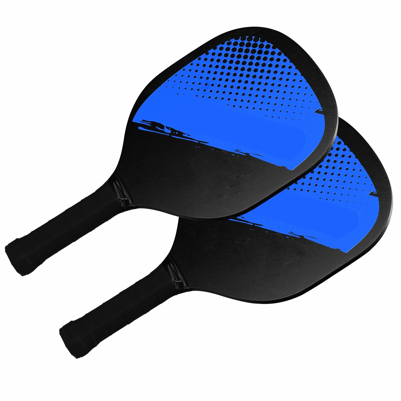 Набор ракеток для паддл-игры, набор из 2 ракеток и 4 мячей с сумкой для переноски для мужчин и женщин