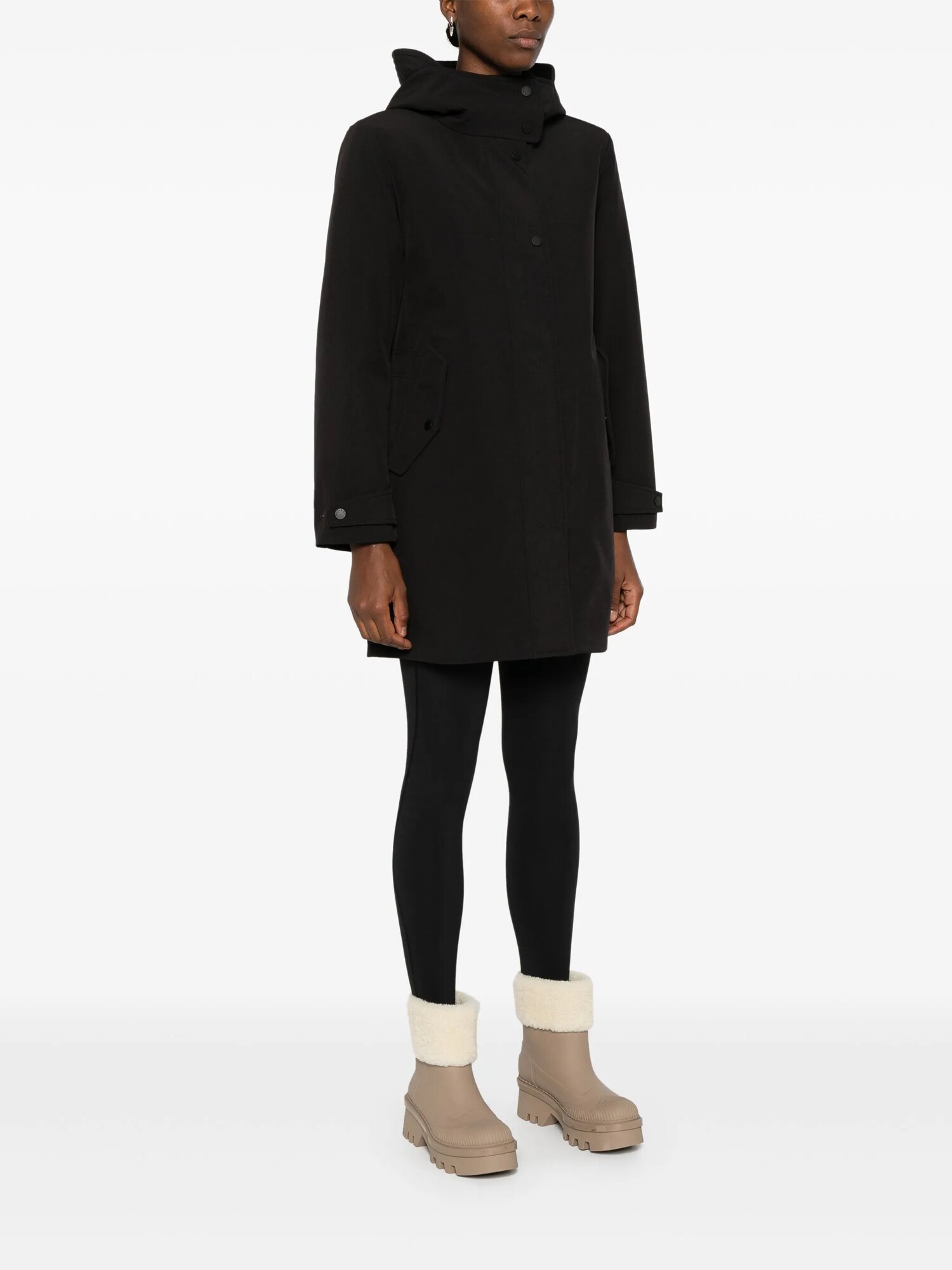 Парка Woolrich, размер L, black/black — фото 1