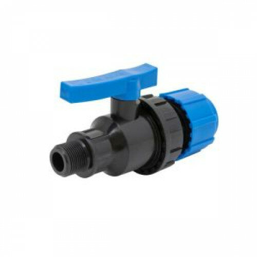 Кран шаровой обжим 25 - 1/2 НАР тпк-аква