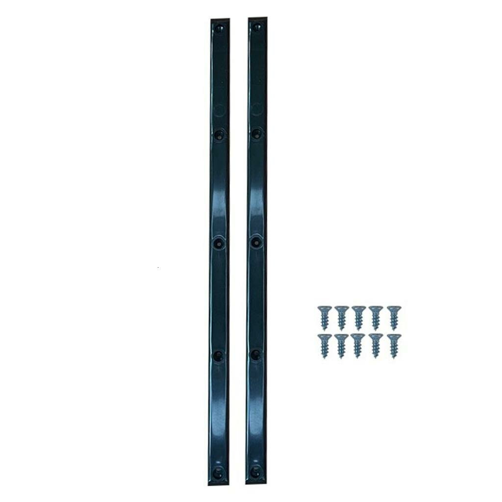 Пластиковые ограждения для скейтборда, Черный