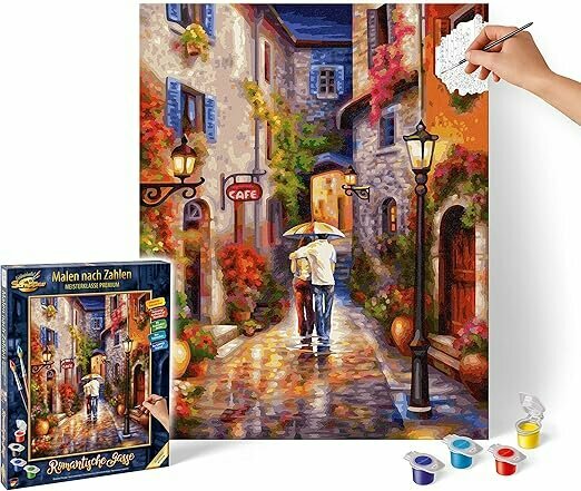 Набор для рисования по номерам Schipper - Картина по номерам Романтический переулок, 40 x 50 см - Шиппер 609130788