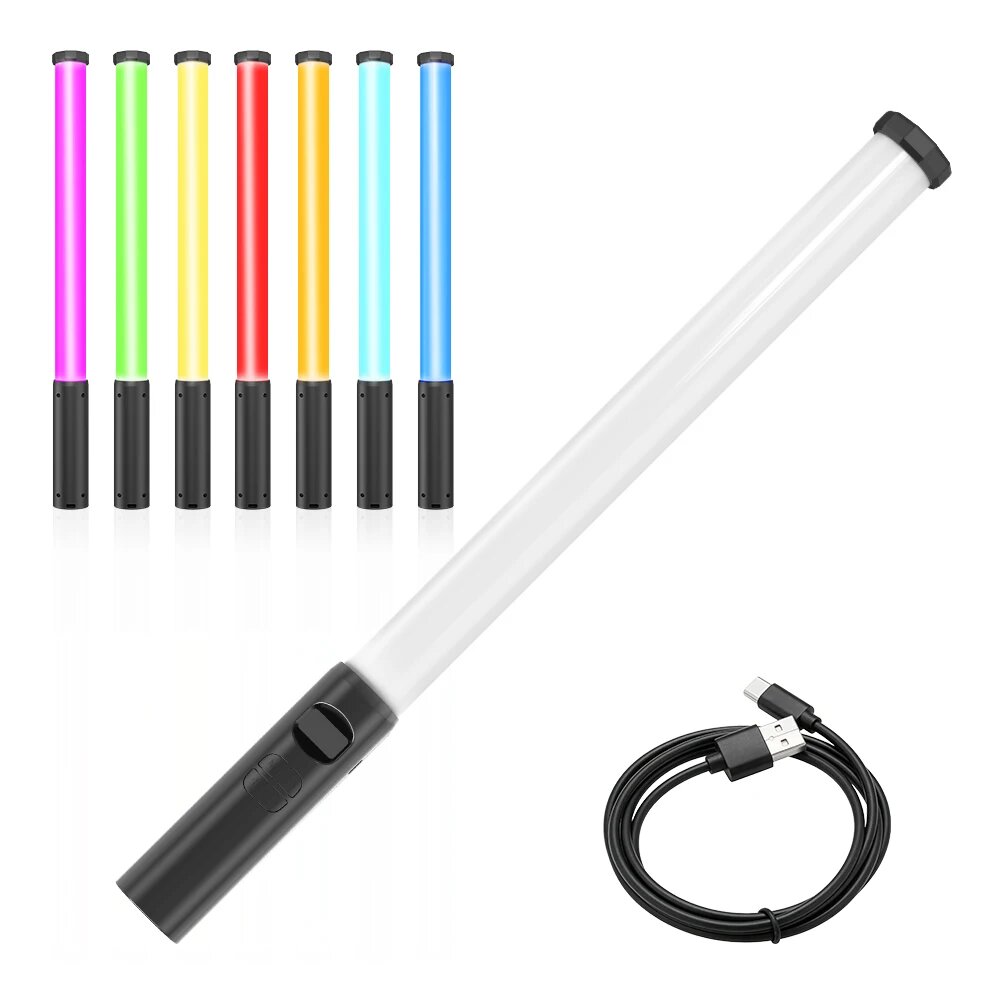 LUXCEO P300 RGB светодиодная трубка для видеоблогинга