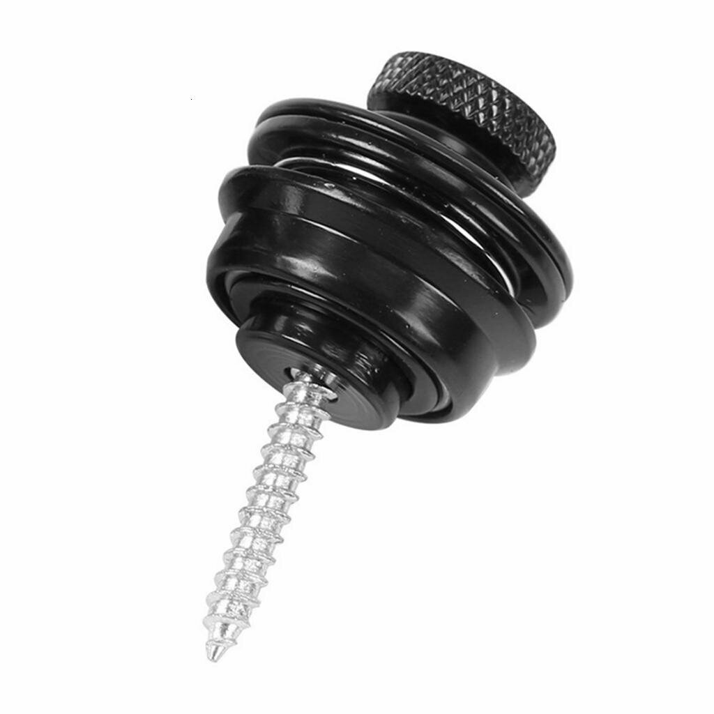 Крепление для ремня гитары, 2 шт, Черный