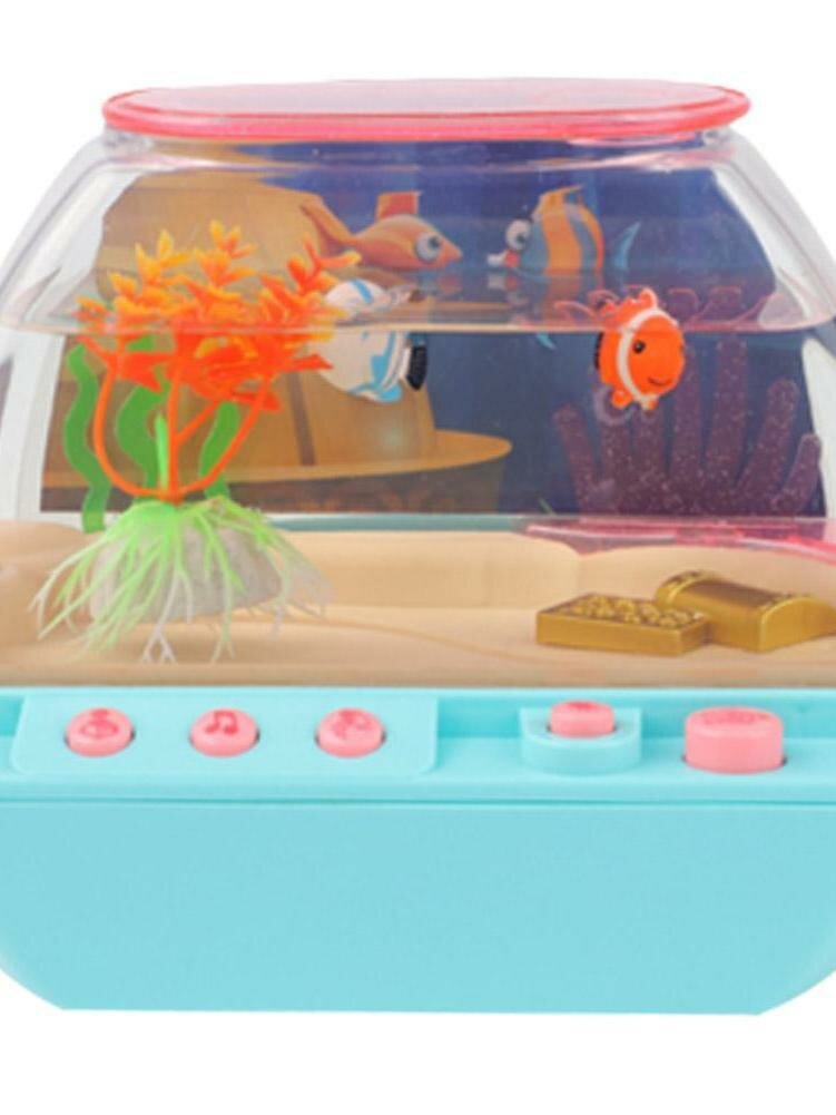 Искусственная игрушка для аквариума с музыкальным симулятором рыболовного аквариума