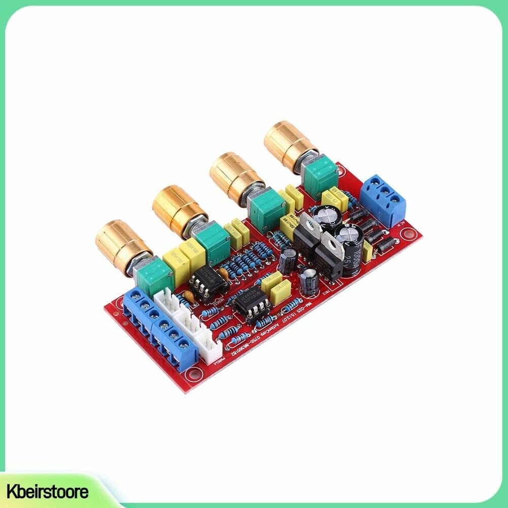 Предусилитель HIFI NE5532, тональная плата, AC 12В, собранная