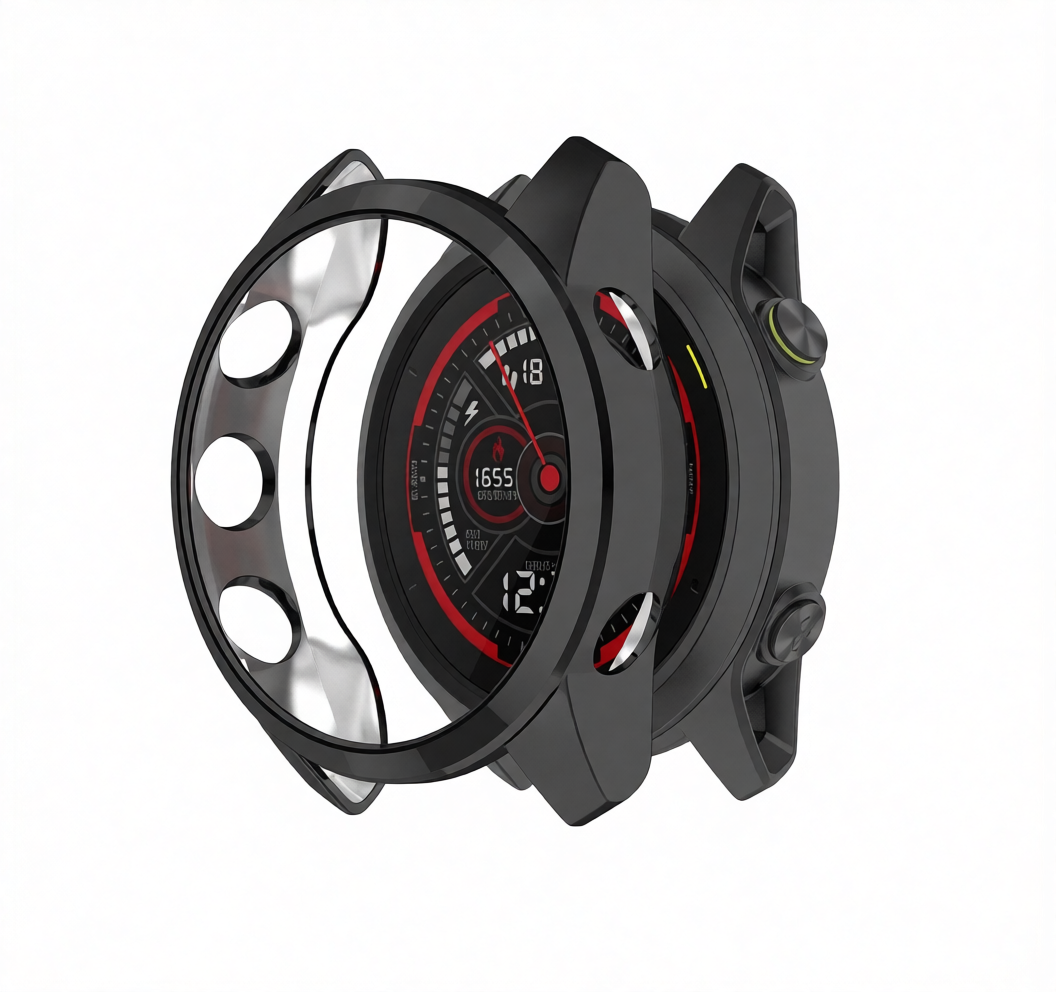 Бампер-чехол MyPads для Garmin Forerunner 745, противоударный, силикон