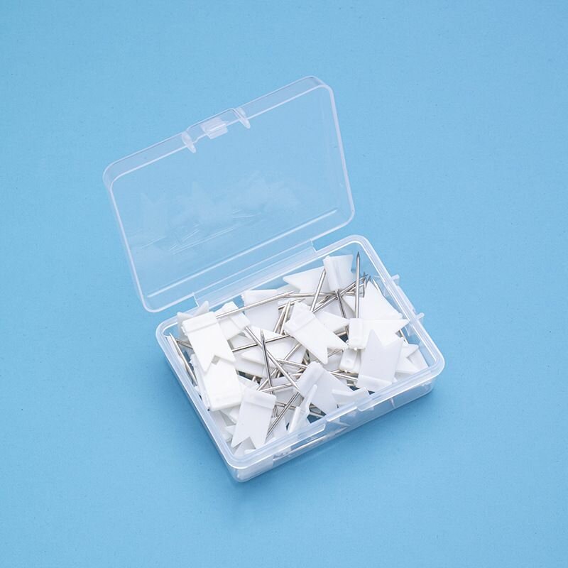 Флажковые Кнопки 100/50 шт в Органайзере