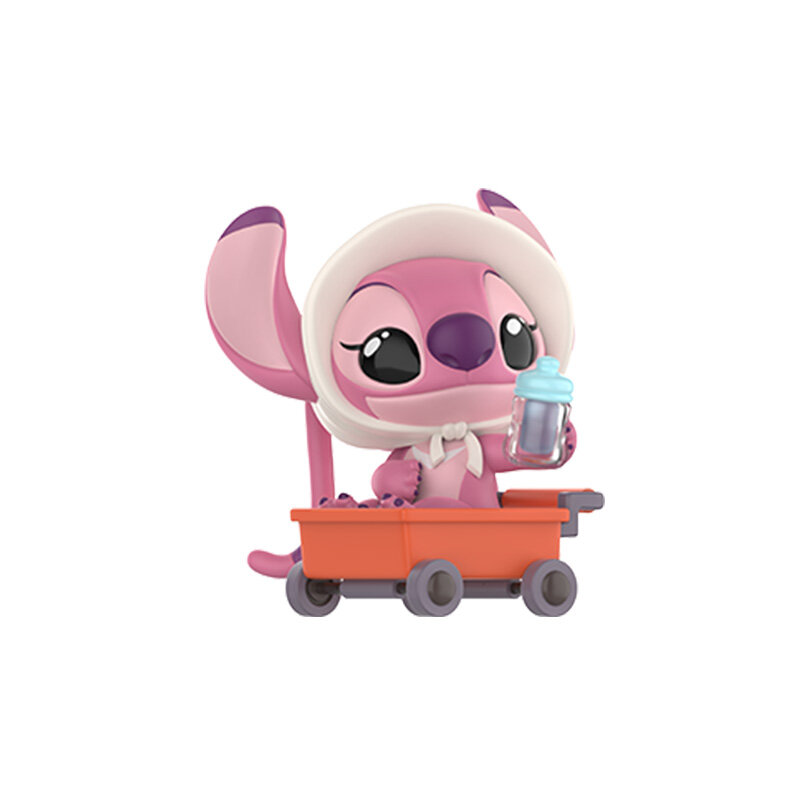 Фигурка унисекс POP MART Stitch Disney Playful Date Мистические боксы, Confirmed-Exchange Baby Bottles (Open)