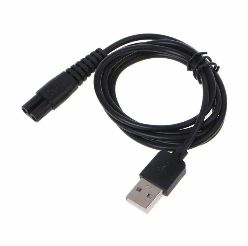 Кабель для питания и зарядки, разъем USB, для электробритвы