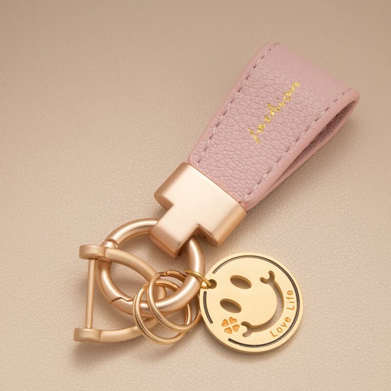 Брелок для ключей для женщин, изысканный, простой, персонализированный, креативный, милый кулон, аксессуар, украшение,