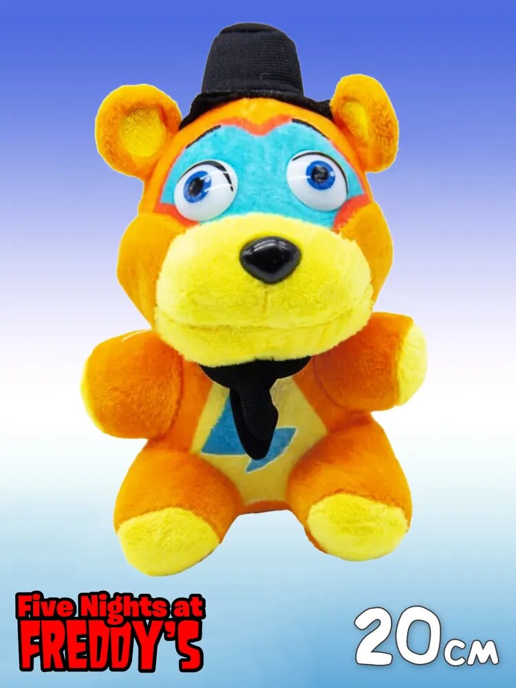 Игрушка мягкая Глэмрок Фредди Фнаф FNAF 9 Аниматроник 5 ночей с Фредди 20 см