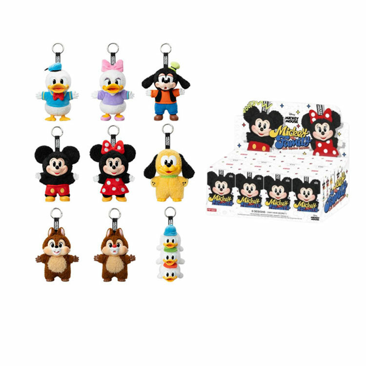 POP MART Disney Mickey Family Together Series Minnie Plush Keychain null