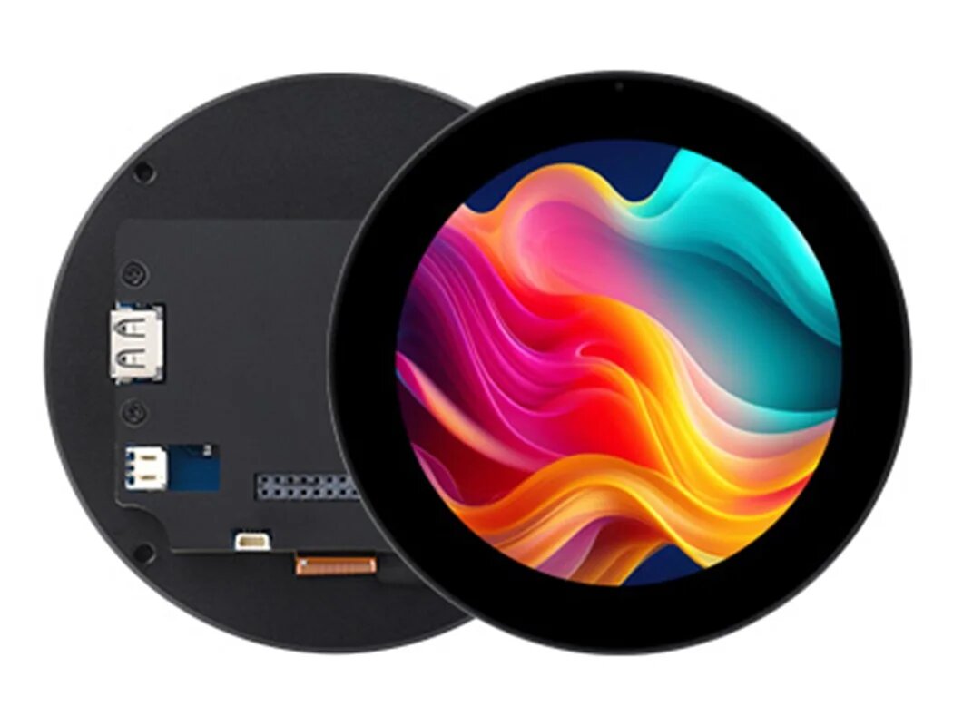 Круглый сенсорный дисплей Waveshare ESP32-P4 3.4 дюйма, 800x800