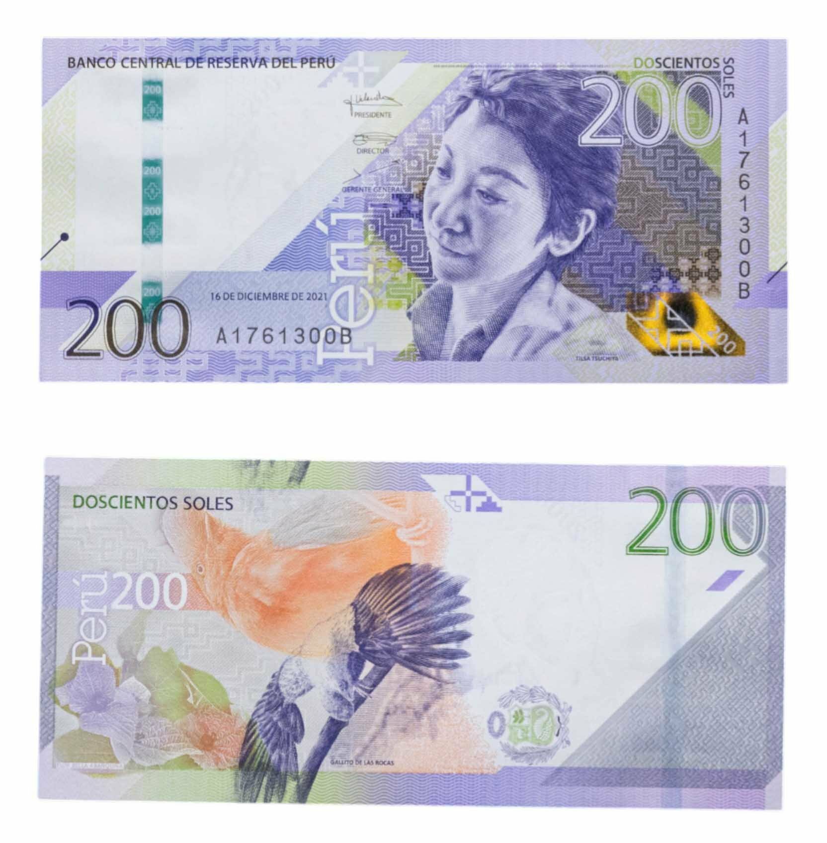 Перу 200 солей 2021 2023 года Pick 200