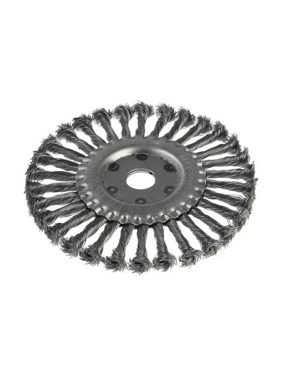 Металлическая щетка для УШМ, 175 мм, 22 мм посадка