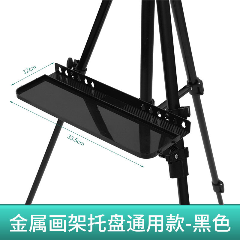 Металлический мольберт портативный складной с ручным приводом, железный мольберт для рисования, детский рисунок, маленькая треугольная подставка, рекламный стенд оптом