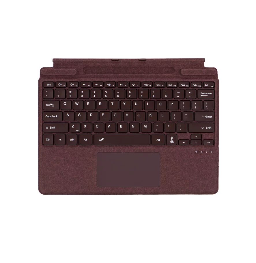 Подходит для планшетов Microsoft Surface Pro 3/4/5/6/7/8/9/go/11/12, Bluetooth-клавиатура с магнитным креплением,
