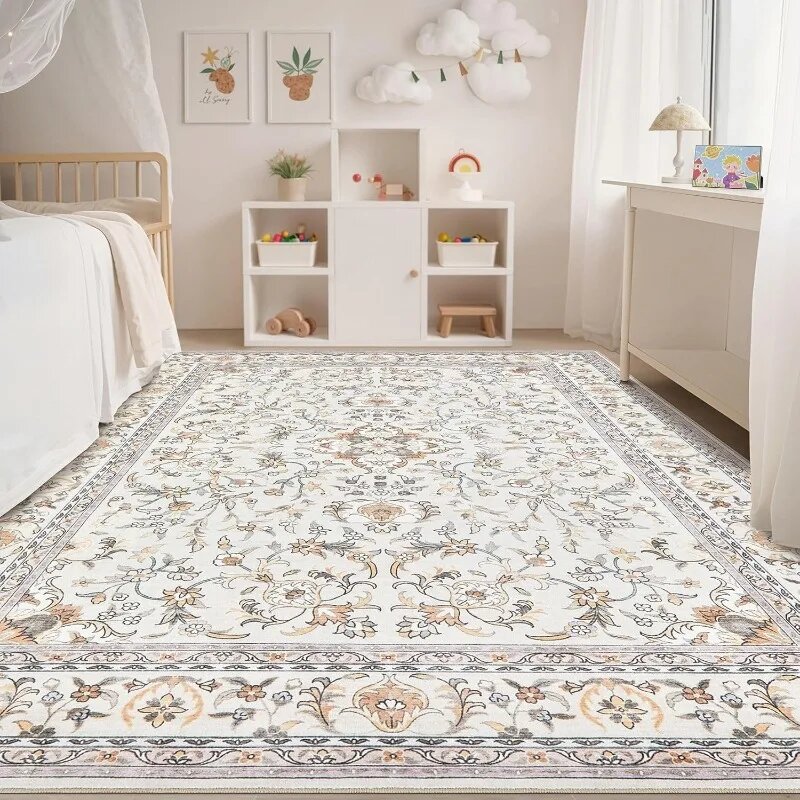 Amecrian винтажный ковер для гостиной 120x160cm(47x62inch), HD4111-YZ-8