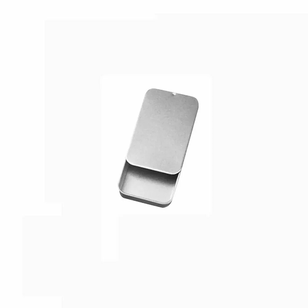 Металлическая мини-коробка Silver 80x50x15mm
