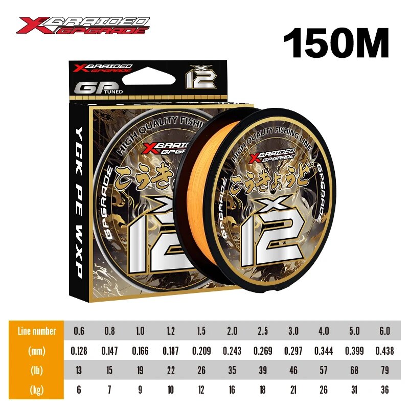 Ygk g-soul X12 плетенная леска 12 нитей 1.5, 150m