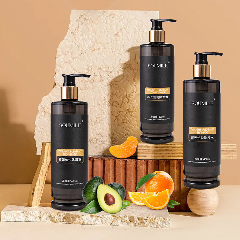 400 мл большая бутылка шампуня для отелей, B&B, гостевых домов, крем для шампуня, специальный шампунь для барбершопов, набор для мытья тела