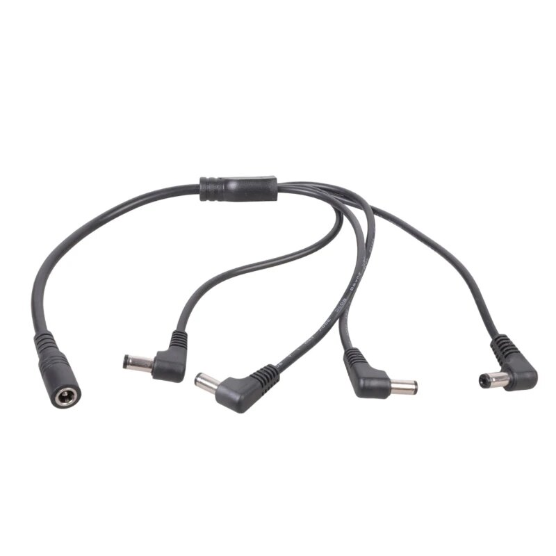 Y-разветвитель DC5521, 4P, черный