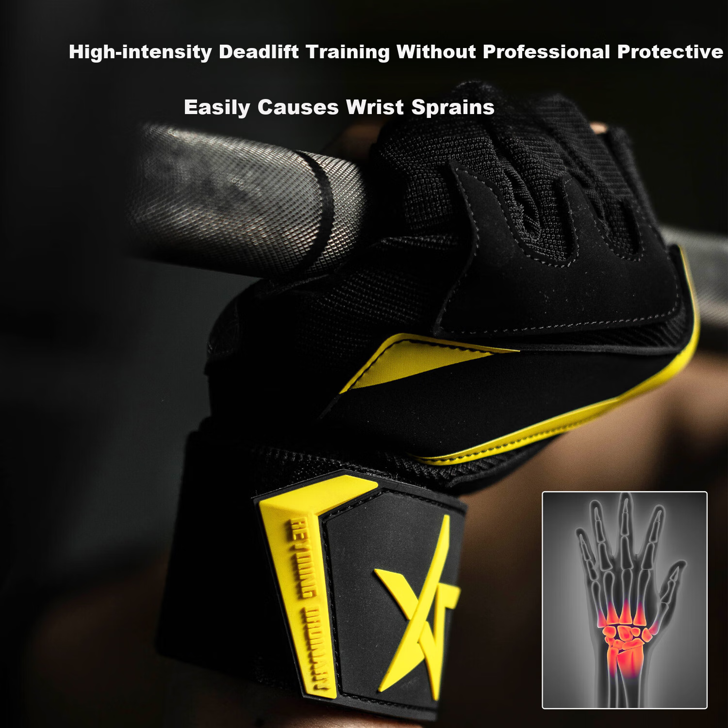 Laura Star Peak Gloves Single Rod Sports Pull-up Training Anti-slip Dumbbell Riding Half Finger Gloves Upgrade S