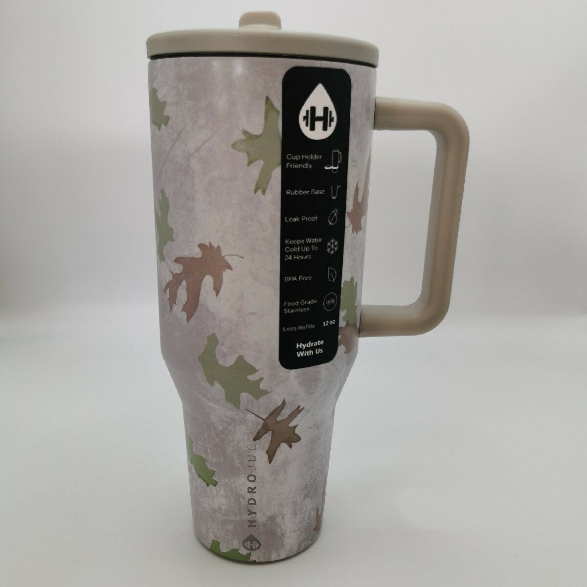 Кросс-бордерный европейский и американский 32OZ 40oz ручка с герметичной крышкой HYDROJUG, большой объем, герметичный изолированный стакан для автомобиля