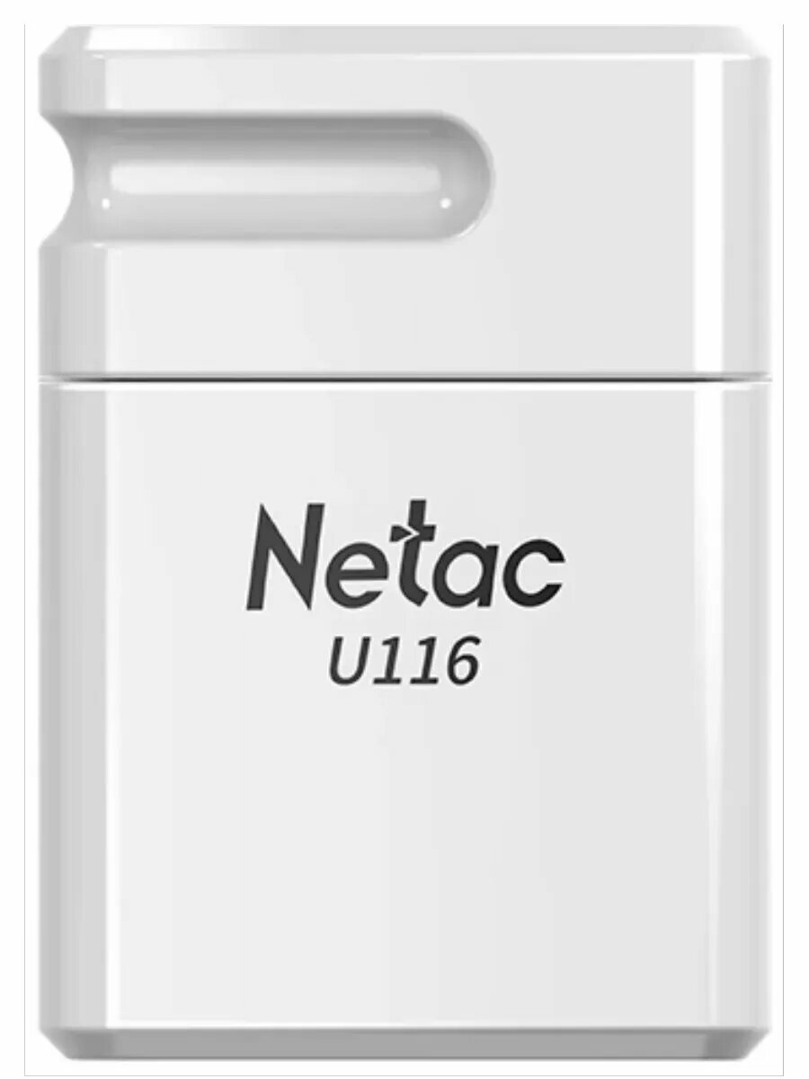 Флеш Диск Netac 16GB U116 NT03U116N-016G-32WH USB3.2 белый