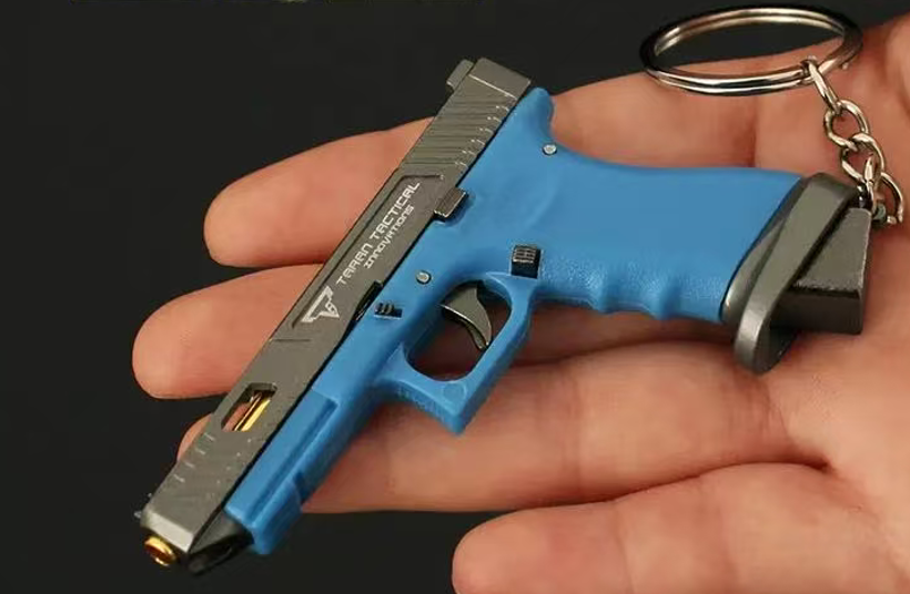 Брелок Glock 34, металл, с функцией разборки и сборки