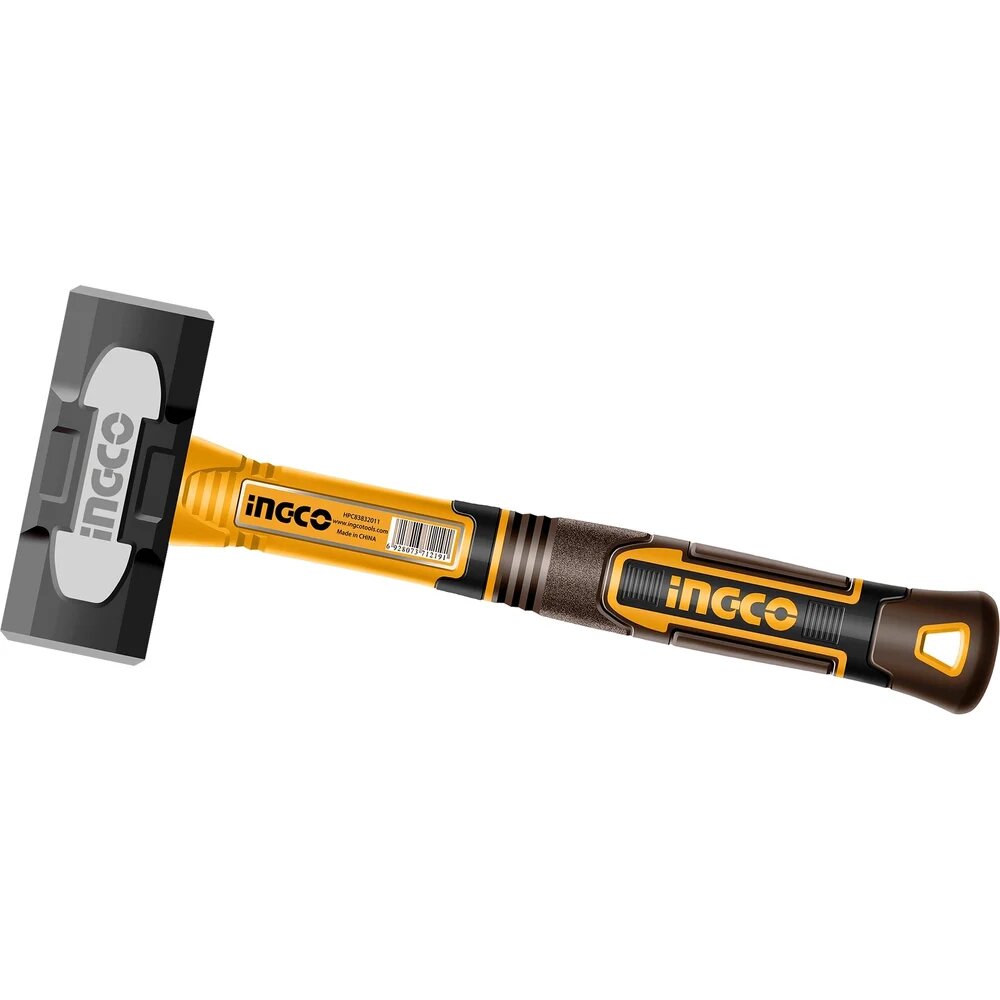 Кувалда INGCO SUPER INDUSTRIAL HSLH8104, фибергласовая рукоятка, 1,8 кг