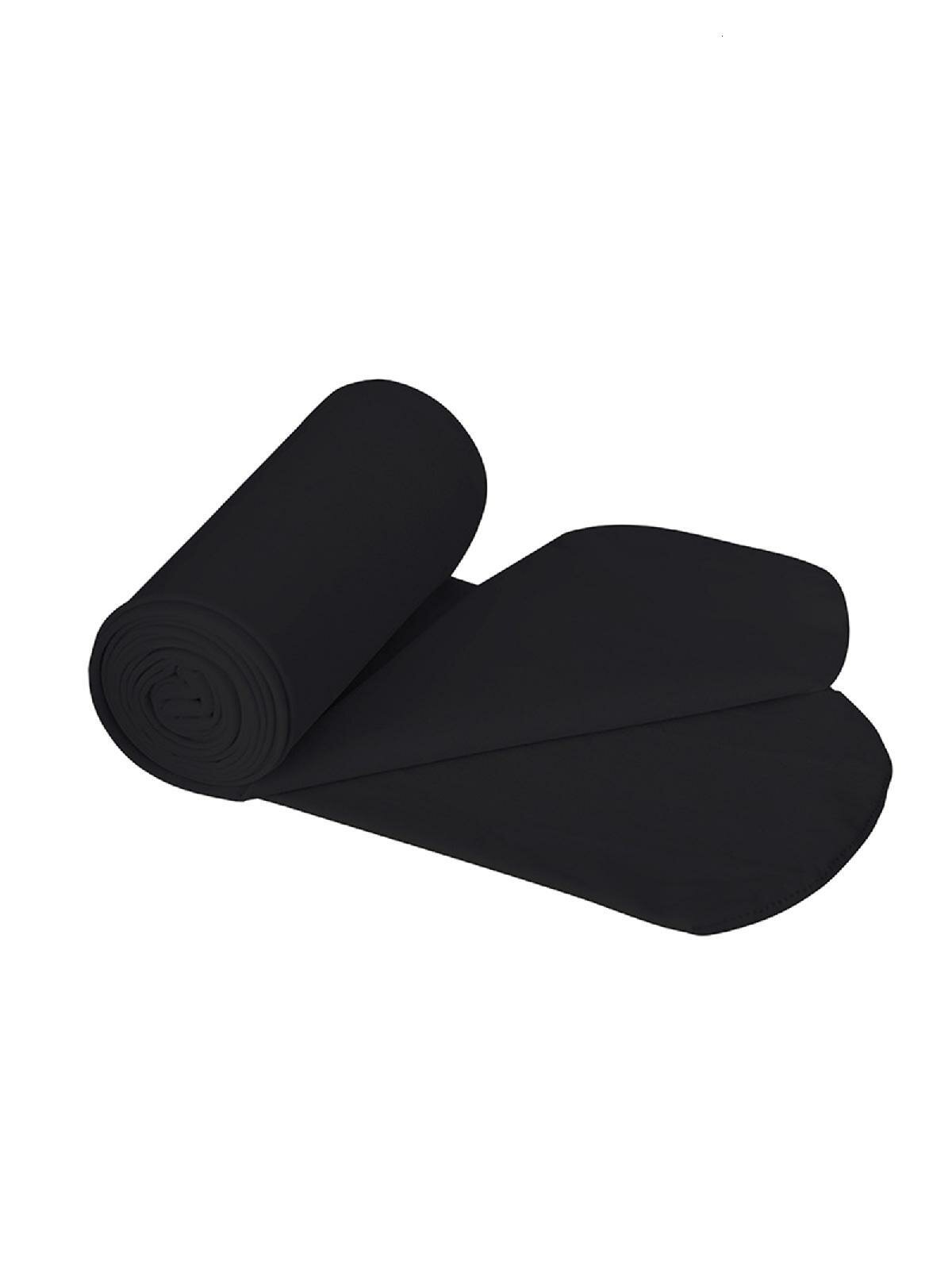 Балетки детские и женские, трико с закрытой стопой, Черный - L