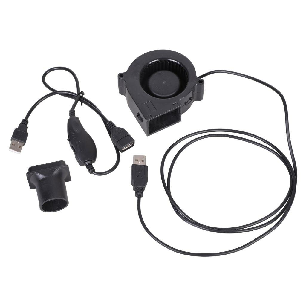 Вентилятор с регулятором скорости 2500 об/мин для барбекю-мангала