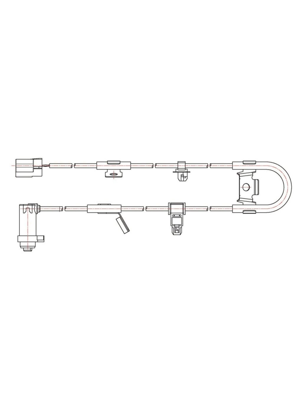 Датчик ABS задний левый STARTVOLT VS-ABS 1125