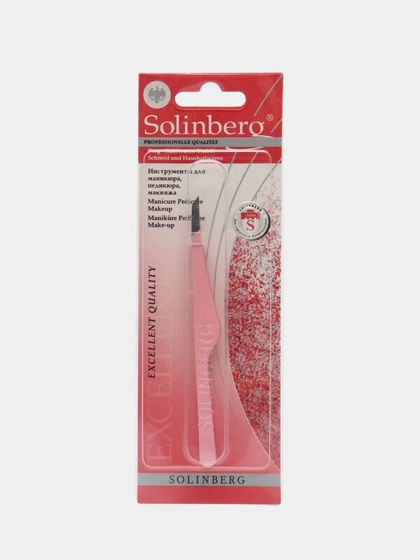 Solinberg профессиональный пинцет для бровей (Солинберг)