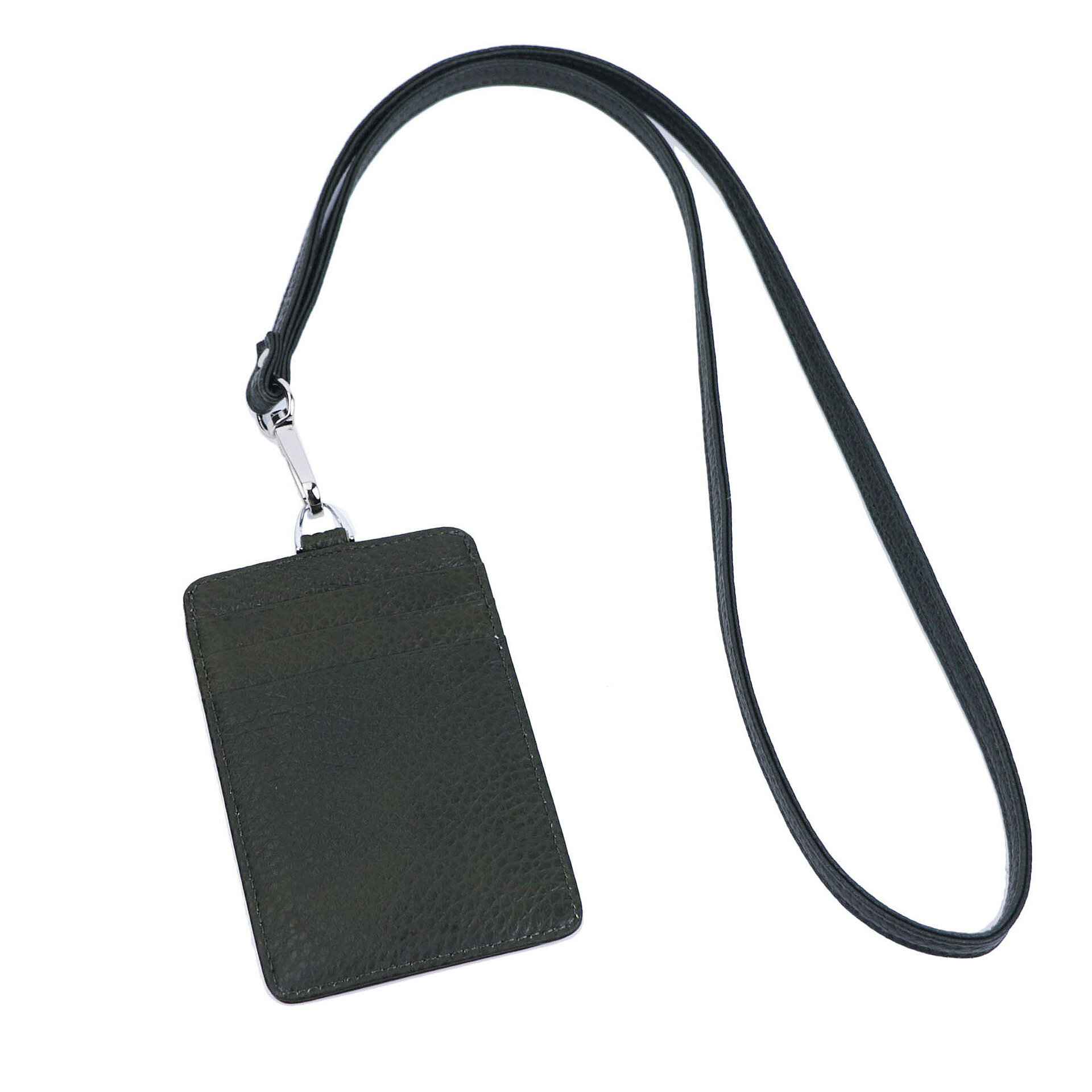 Кожаный шнурок для рабочего бейджа, держатель для удостоверения личности, модный бейдж, студенческий бейдж, карта питания, карта доступа на автобус, бейдж для сотрудника из натуральной кожи