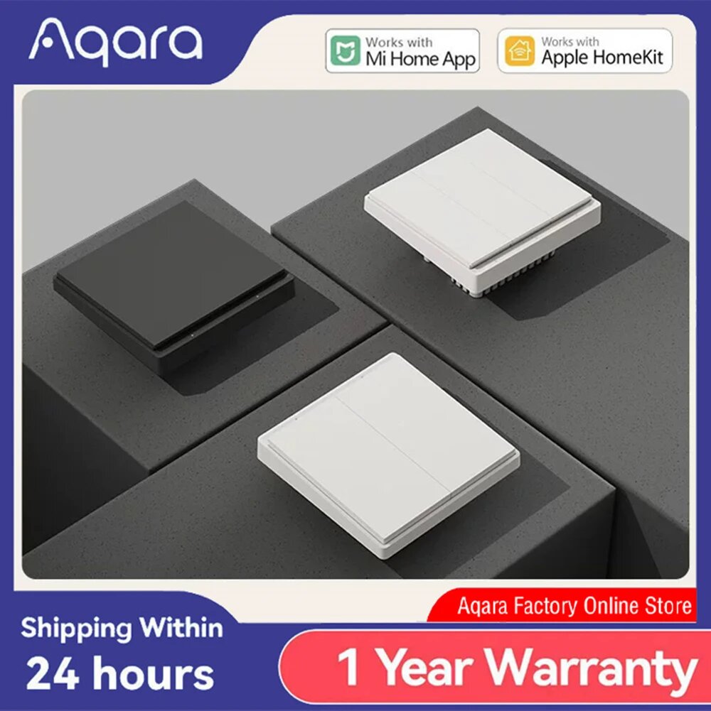 Aqara Smart Wall Switch E1, With Neutral 3key — фото 1