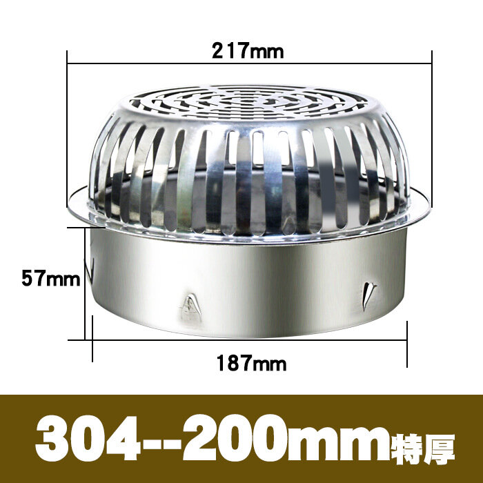 Нержавеющая сталь, круглый слив для пола, крышка сливного отверстия, большой слив, антизасорение, дренаж дождевой воды на улице