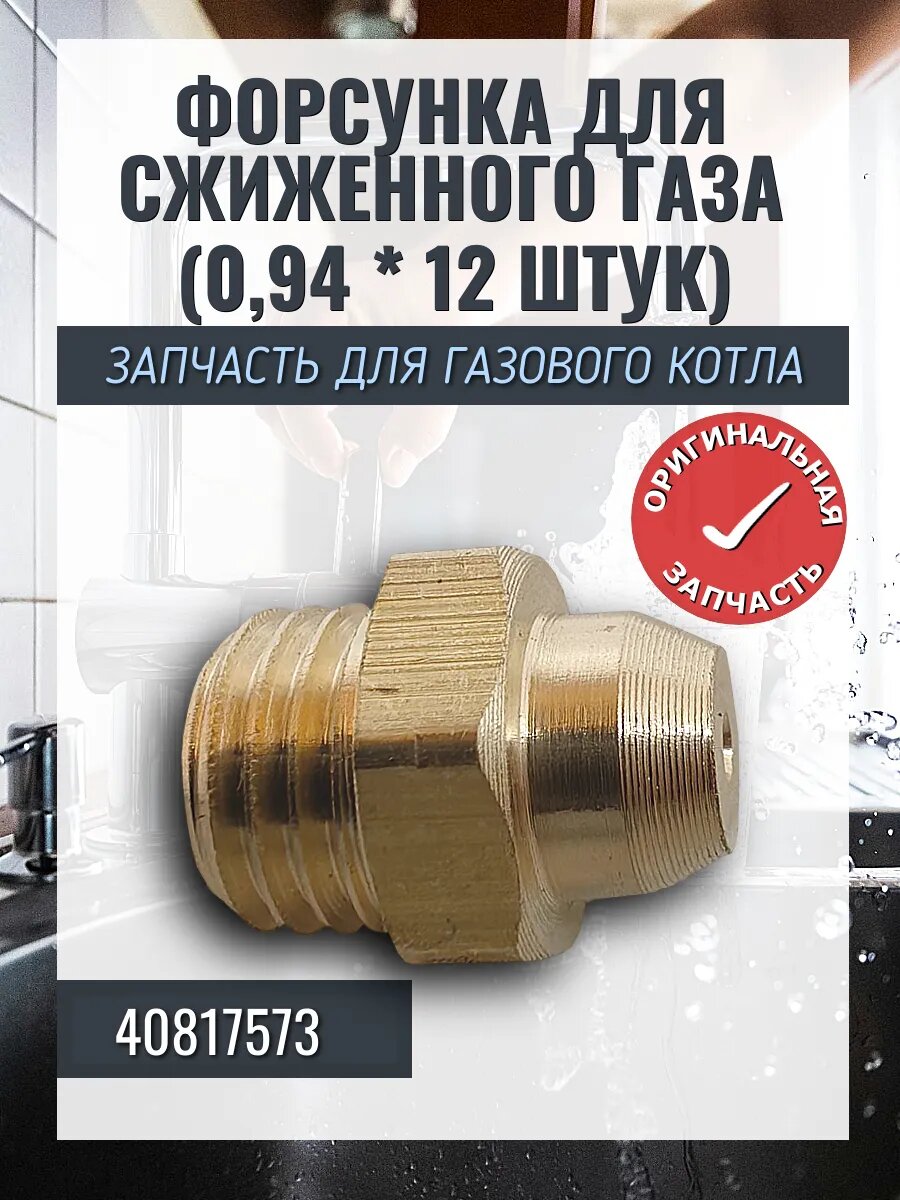 Форсунка для сжиженного газа (0,94 * 12 штук)