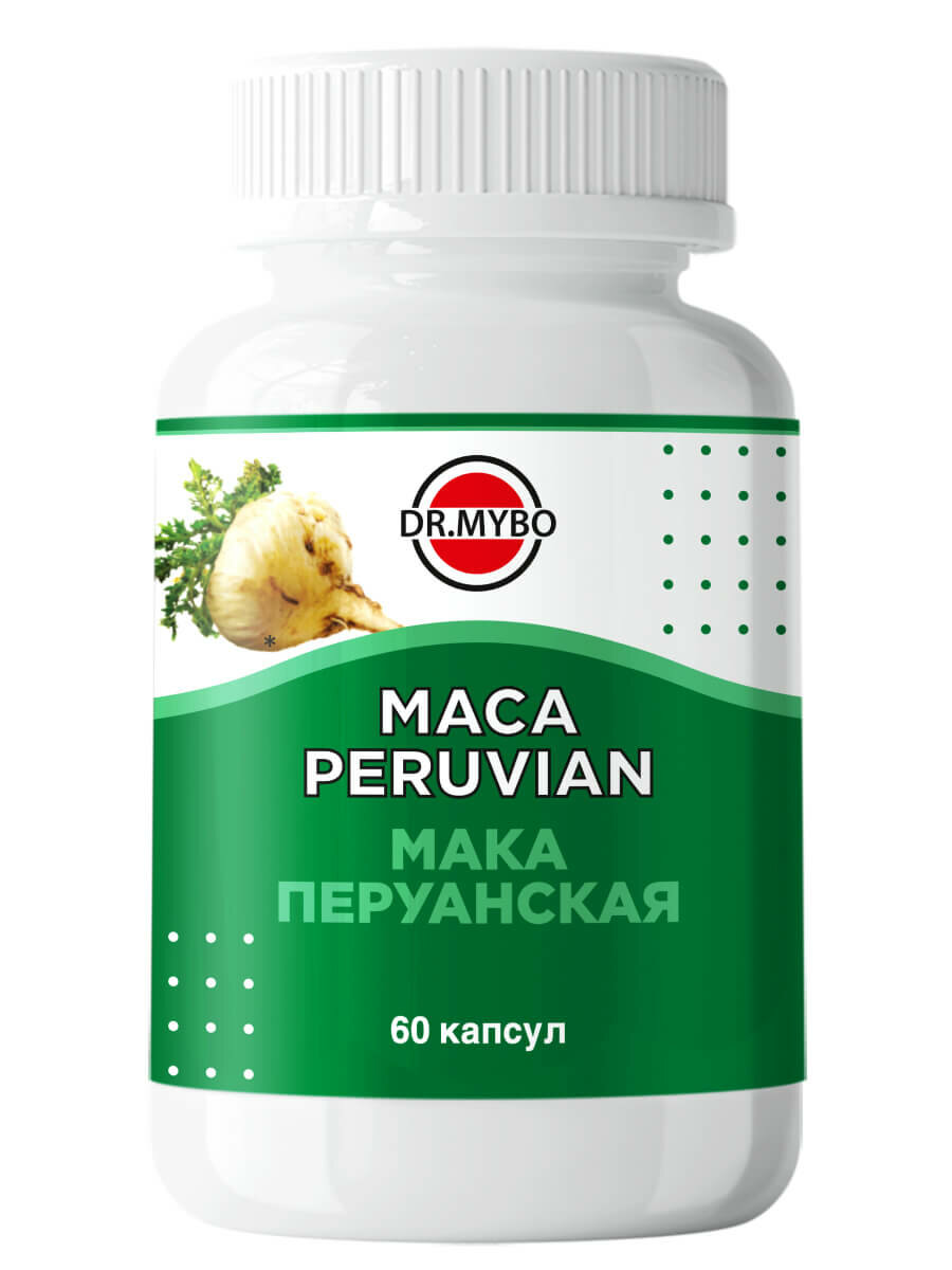 Мака Перуанская, 60 капсул, Dr. Mybo