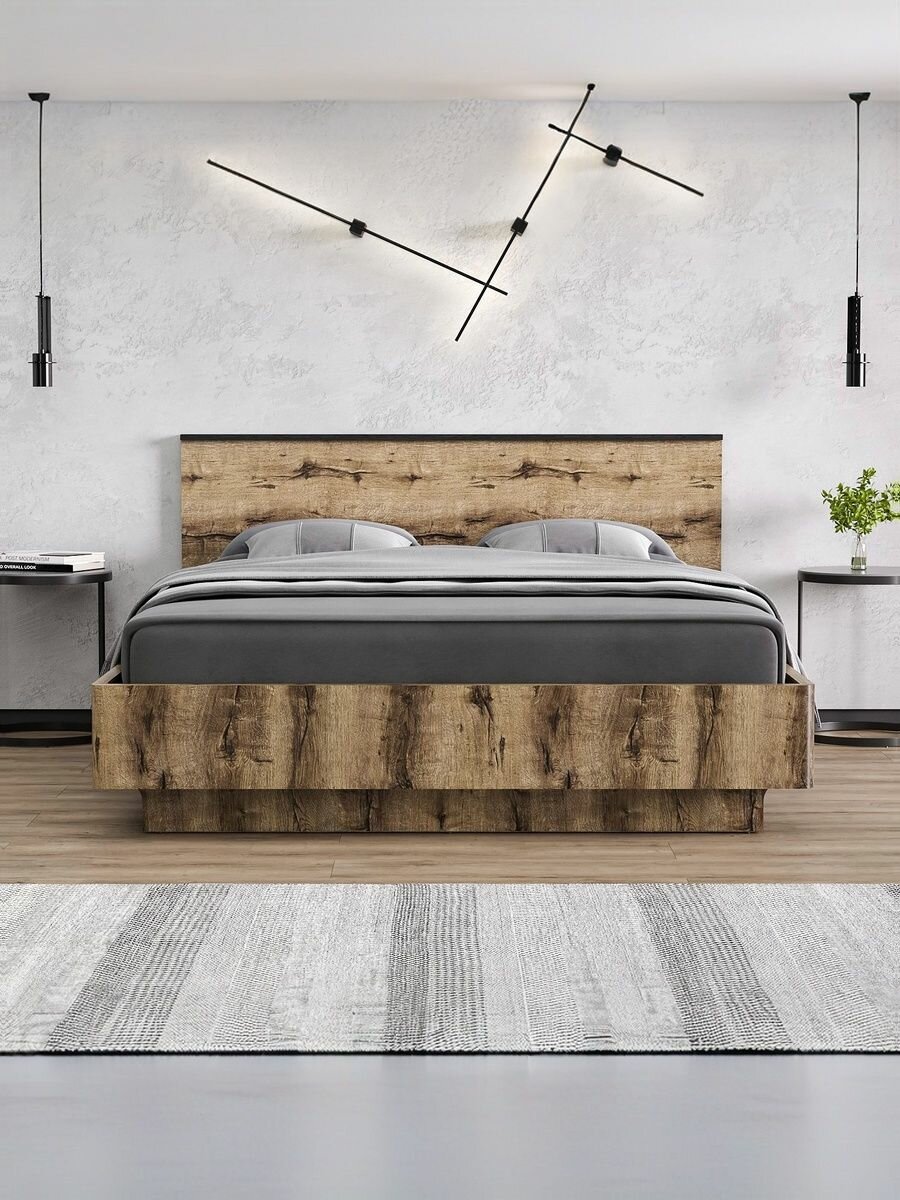 Кровать двуспальная Jagger 160 с подъемником