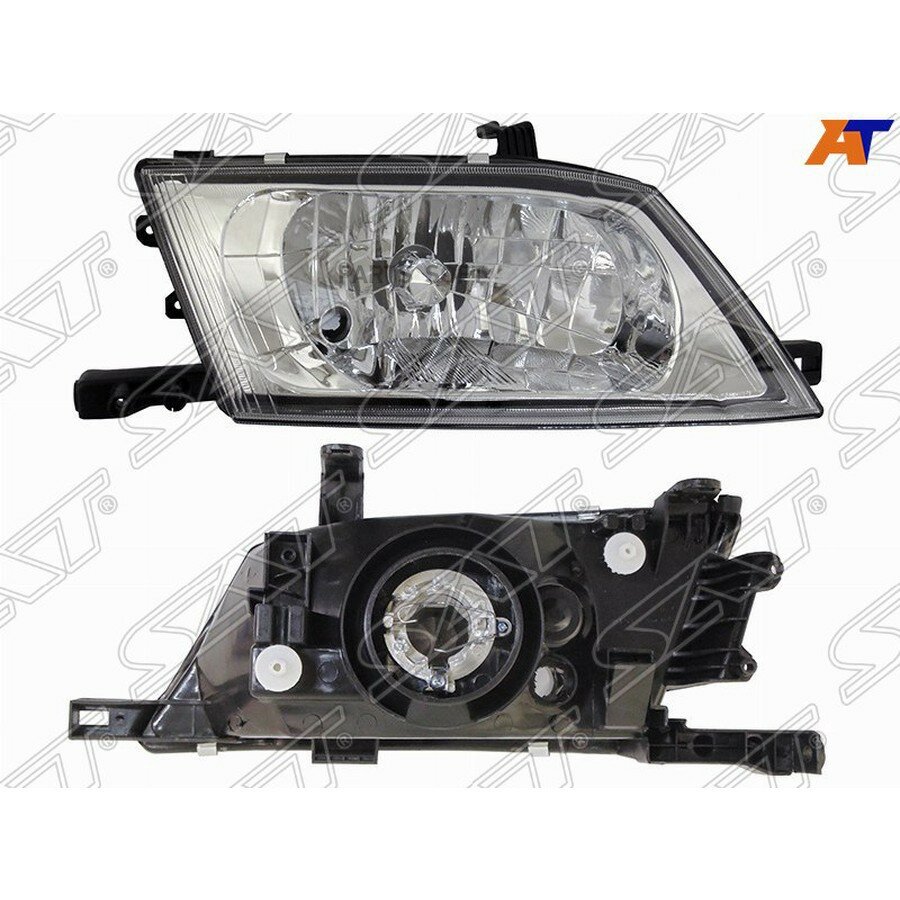 Фара Nissan AD 99-02 / Wingroad 99-01 (Справа) от официального дистрибьютора, SAT, артикул ST1633R