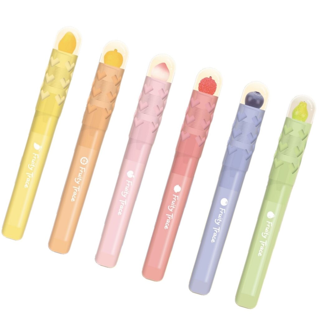 6шт флуоресцентных маркеров с плавным скольжением флуоресцентный фломастер для разметки