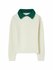 Свитер Tory Burch Collared wool sweater, размер S, , разноцветный