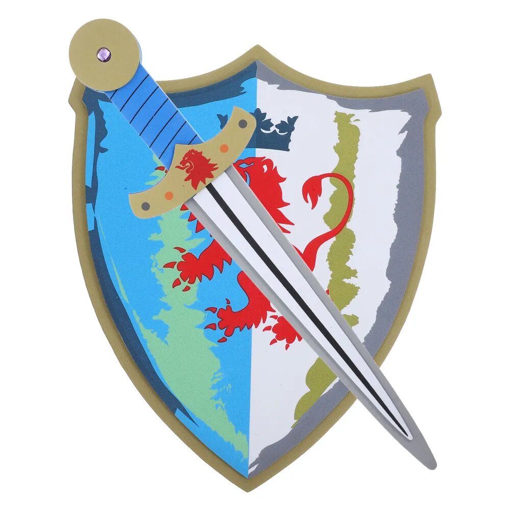 1 Комплект Щита И Меча, Из Eva, Для Игр На Празднике