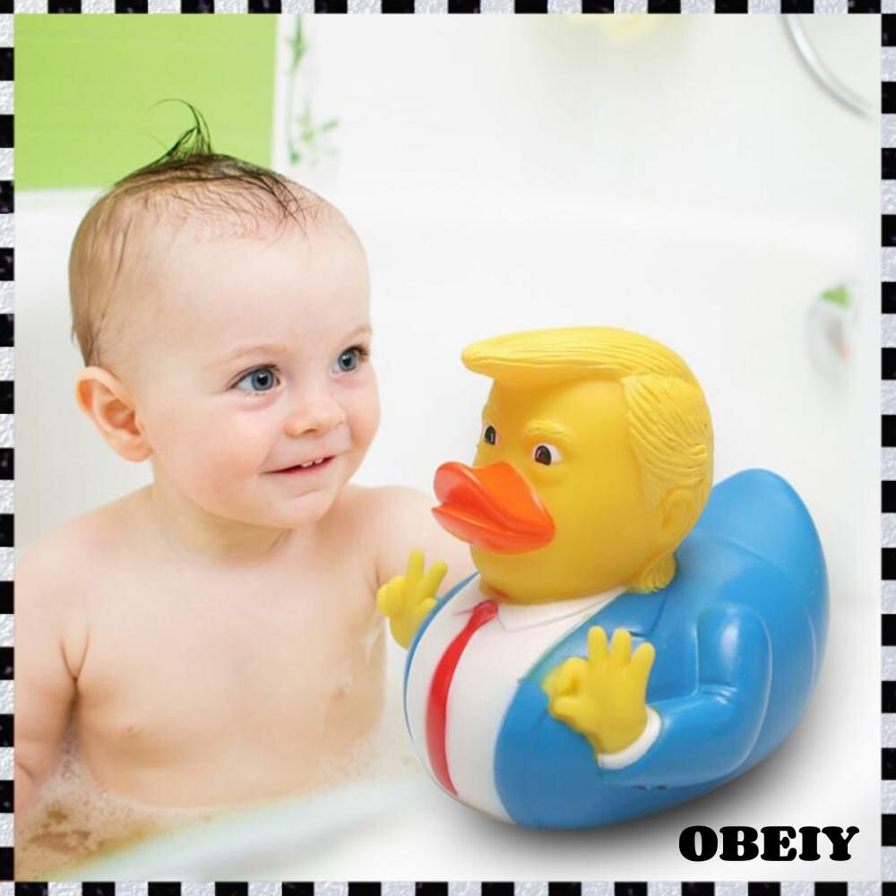 Резиновая утка Дональда Трампа из ПВХ