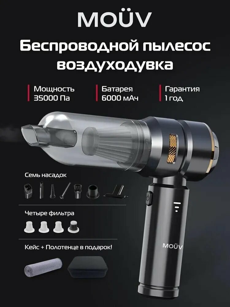 Пылесос для автомобиля беспроводной мощный