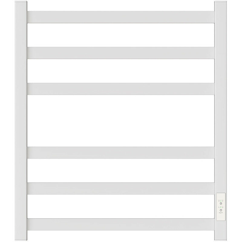 Электрический полотенцесушитель Point Меркурий PN83856W П6 500x600 диммер справа Белый