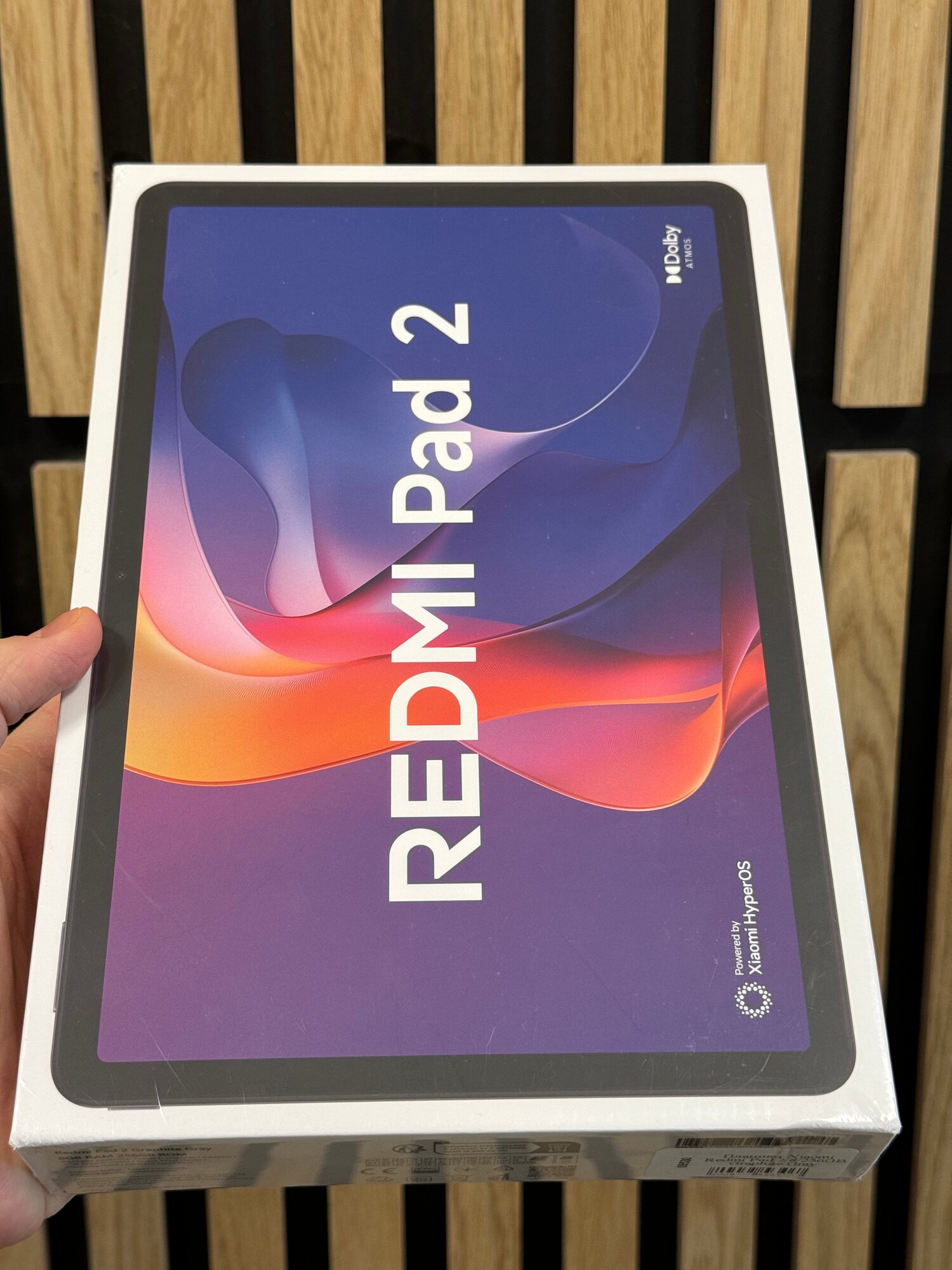 11" Планшет Xiaomi Redmi Pad 2 8/256 ГБ, Wi-Fi, Без сим, Graphite Gray (Тёмно-серый)