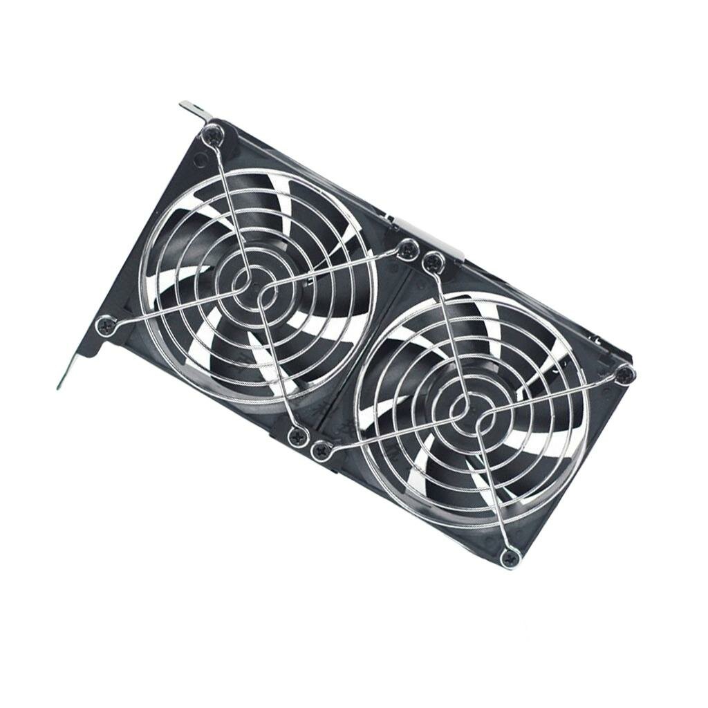 Вентилятор видеокарты, 9cm - Двойные вентиляторы